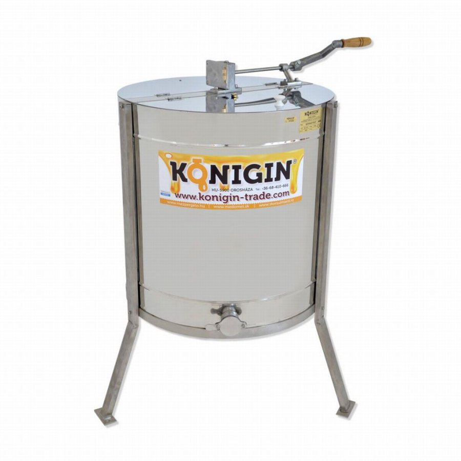 4 Frames Konigin Manual Tangential Honey Extractor for Sale | Beewise