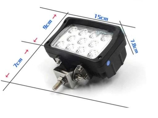 Red LED Vehicle work light 12/32V