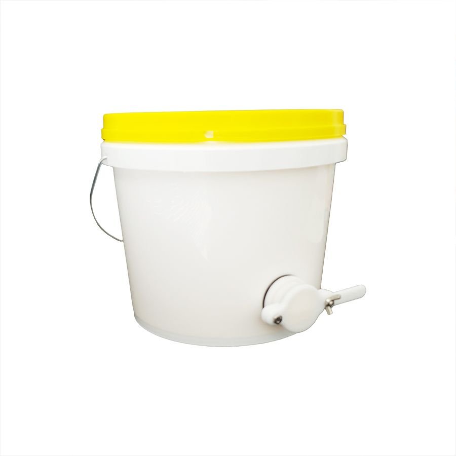 Bucket 10L (14kg) Food Grade PP w Lid, Australian Polygenic Honey Gate ...