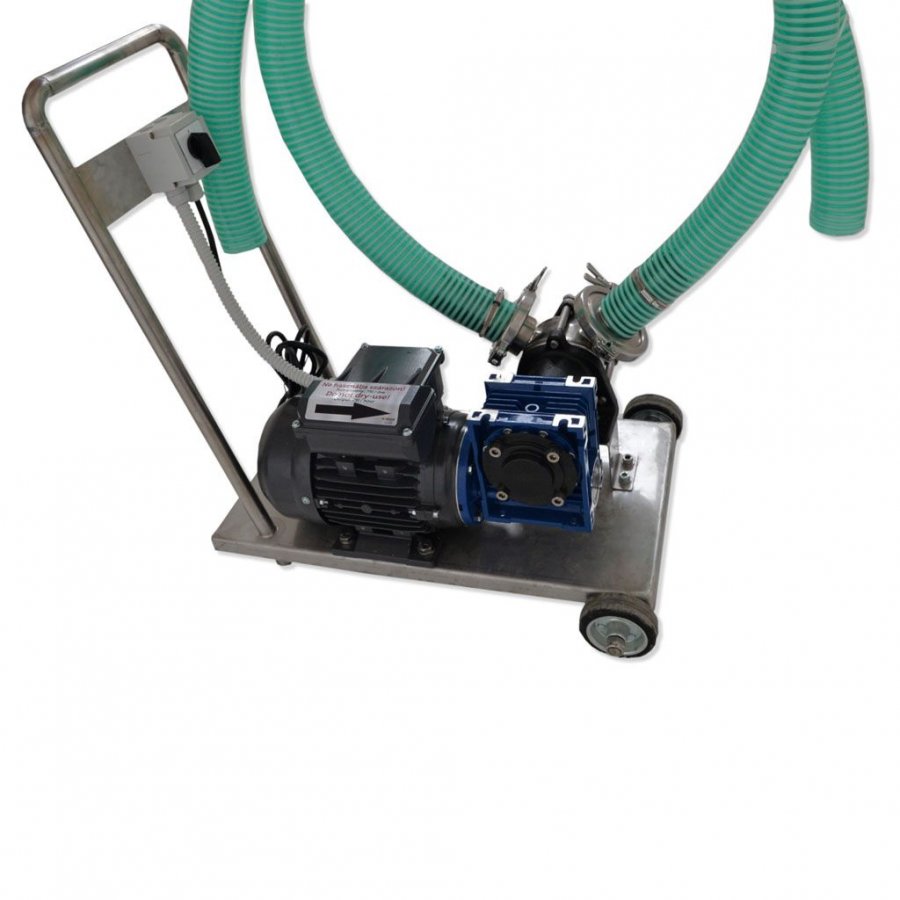 Honey Pump 230V Complete with suction & delivery connections 35mm