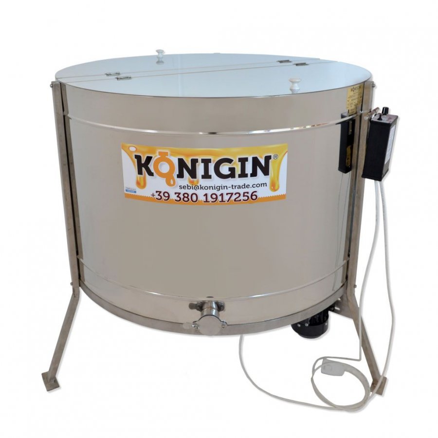36 Frames Konigin Radial Semi Automatic Electric Honey Extractor ...