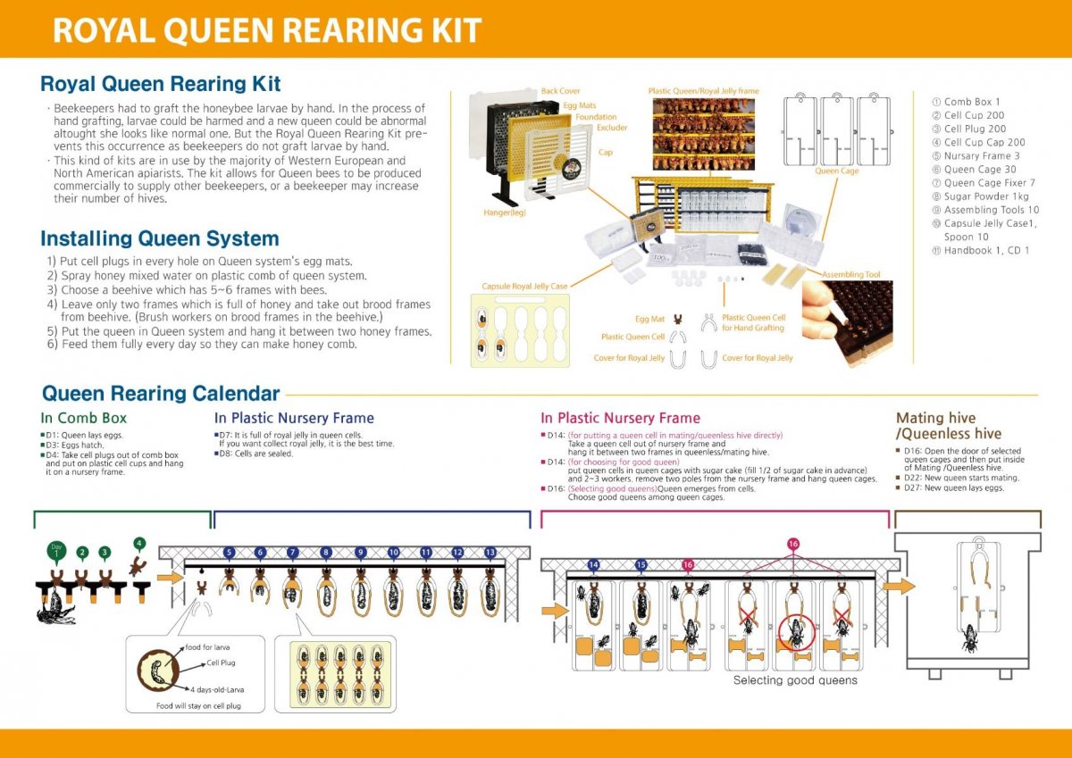 Queen Raising & Royal Jelly Kit