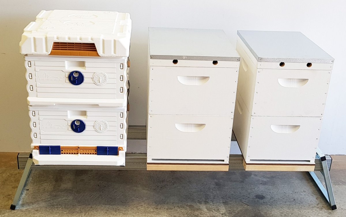 Hive Stand Triple Galvanised Steel