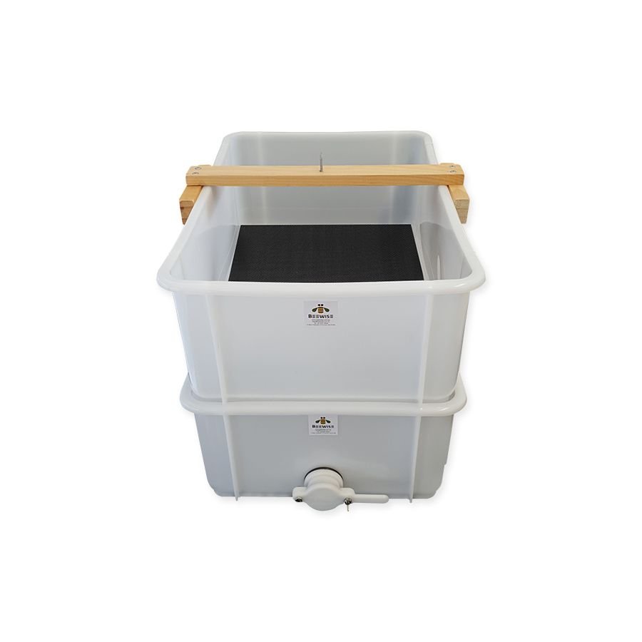Uncapping Tub - Double, SS Mesh, Frame Rest, Australian Polygenic Honey ...